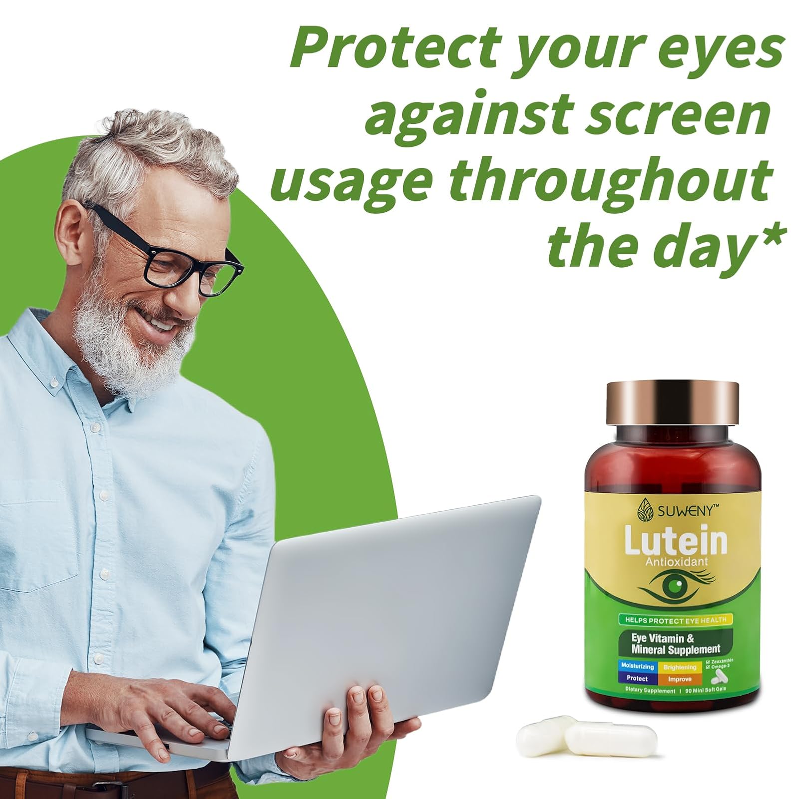 Lutein and zeaxanthin for daily wellness