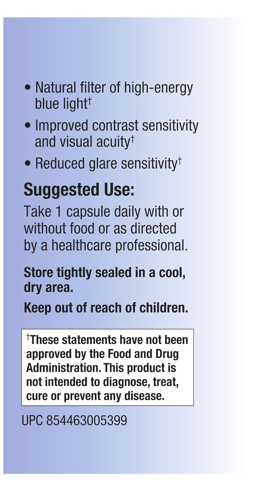 Lutein and zeaxanthin for eye health