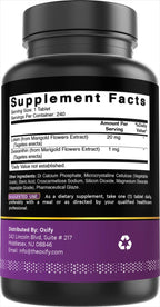 Lutein and Zeaxanthin for healthy eyes