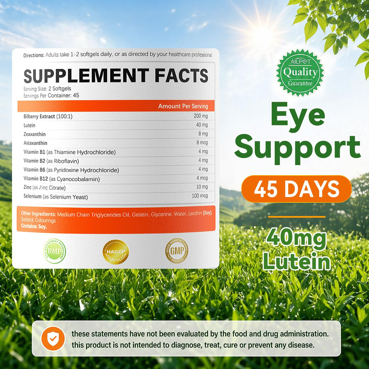 Lutein and zeaxanthin for macular health
