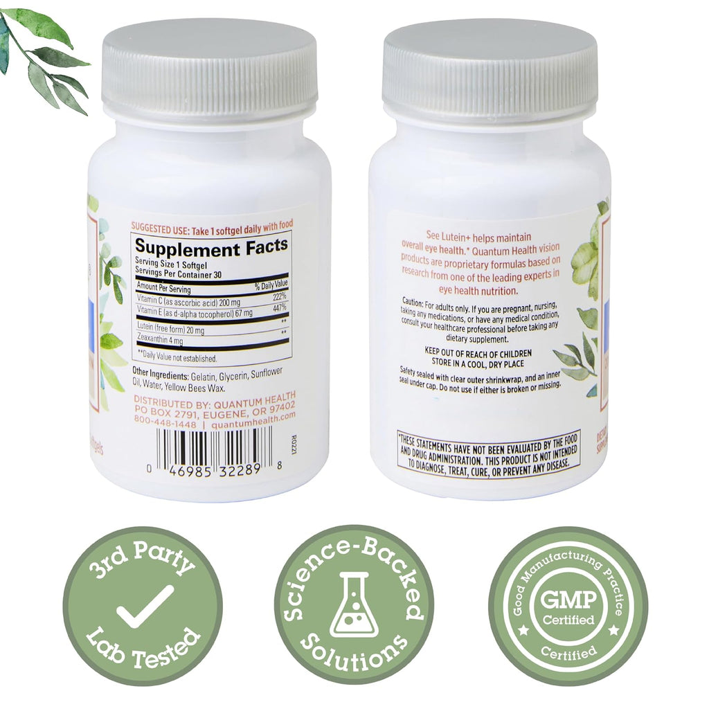 Lutein and zeaxanthin for vision health