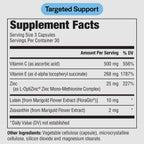 Lutein and Zeaxanthin for vision
