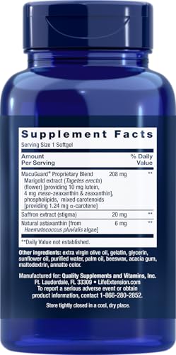 Lutein and zeaxanthin for vision