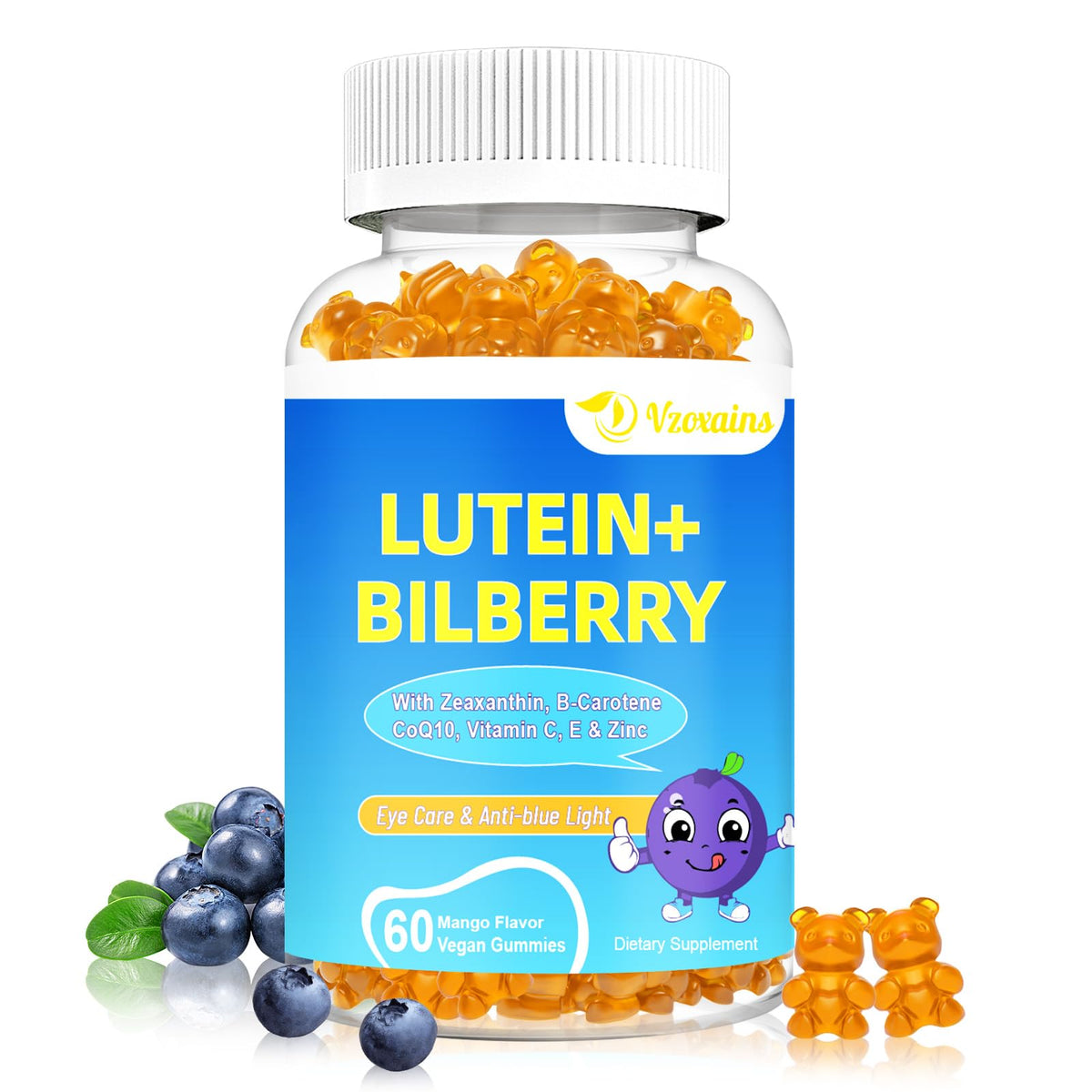 lutein and zeaxanthin gummies for eye health