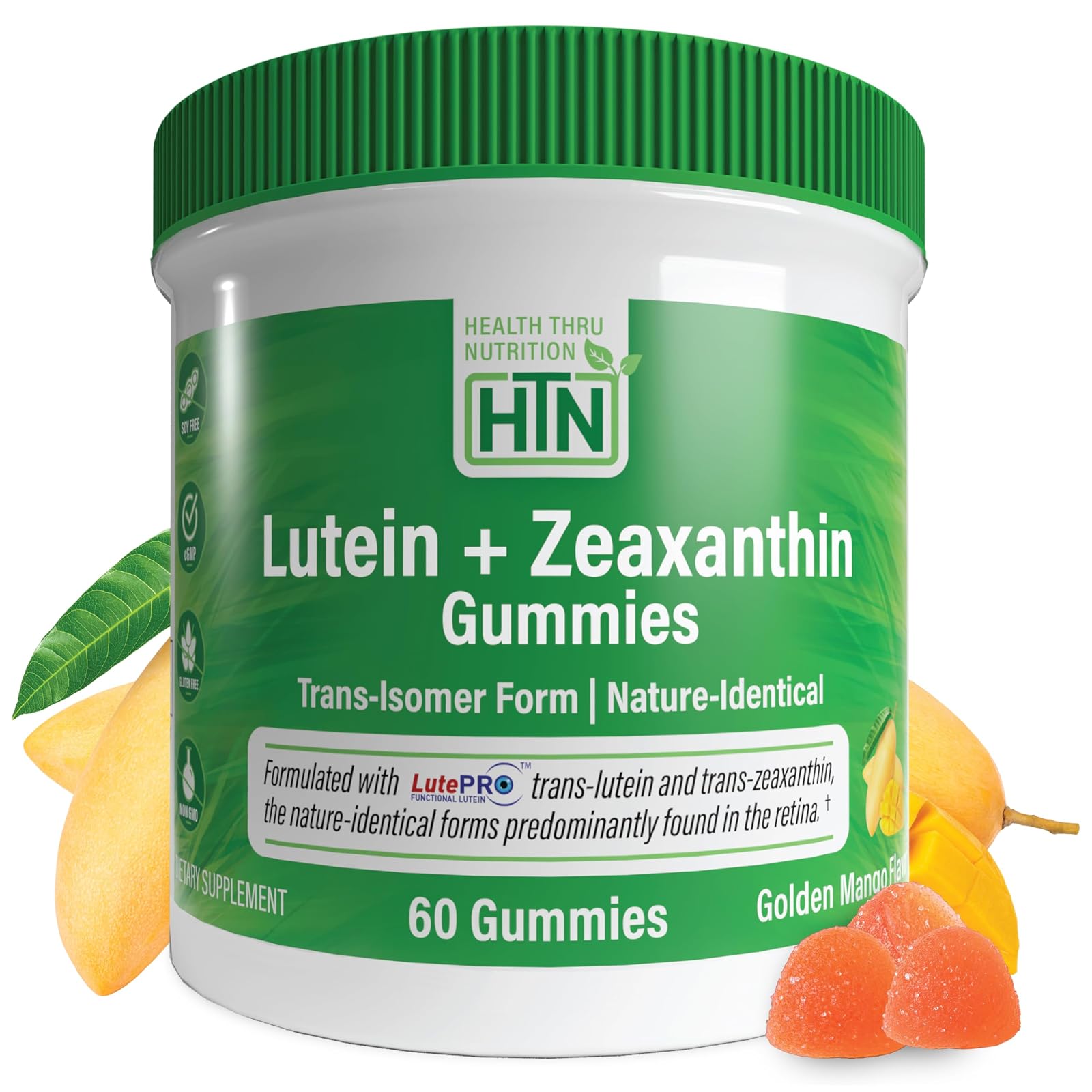 Lutein and Zeaxanthin gummies for vision