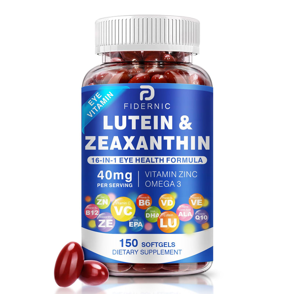 Lutein and Zeaxanthin softgels for eye health