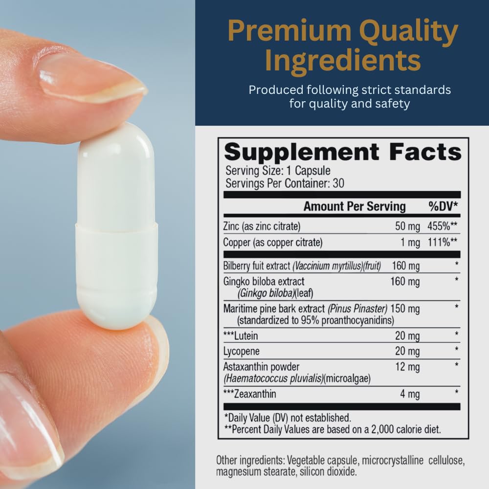 Lutein and zeaxanthin supplement benefits