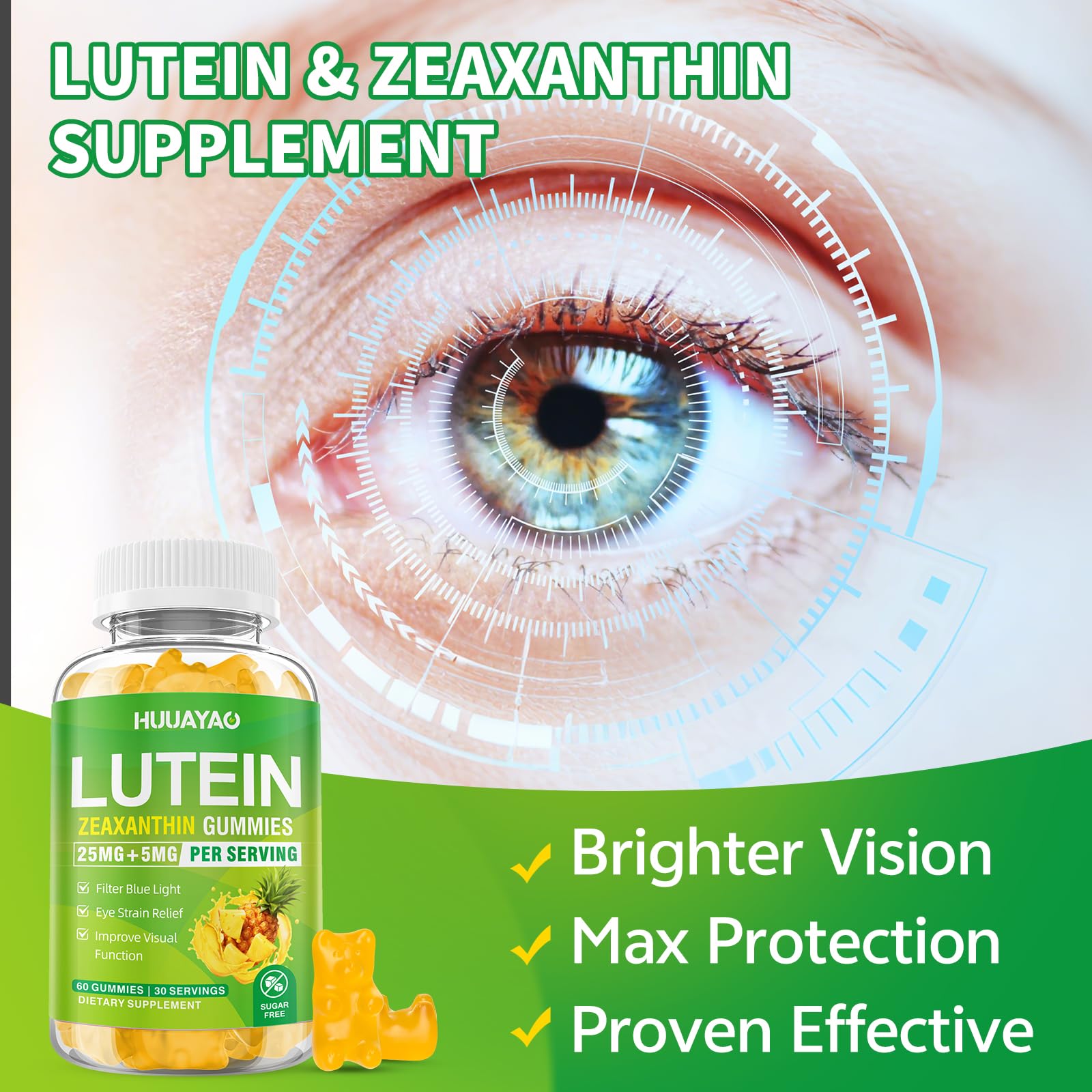 lutein gummies for blue light protection