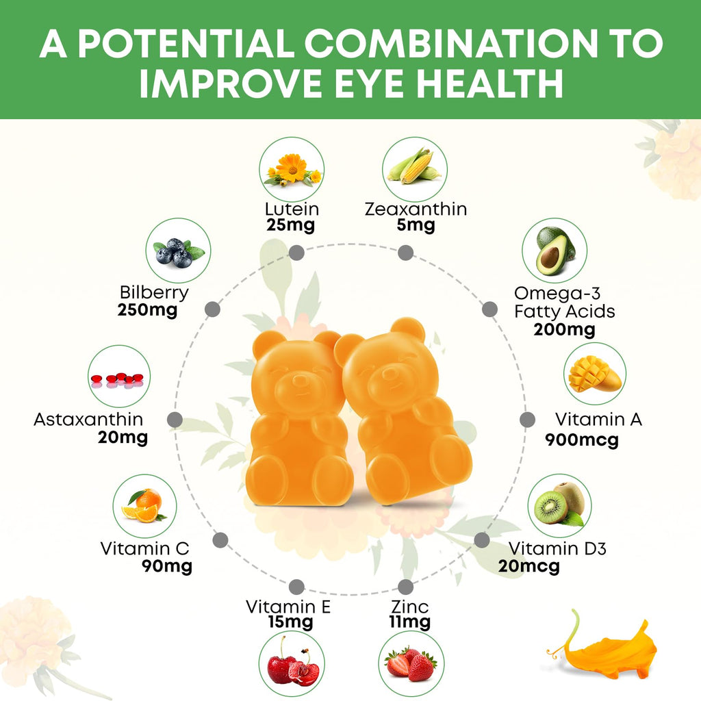 Lutein gummies for daily wellness