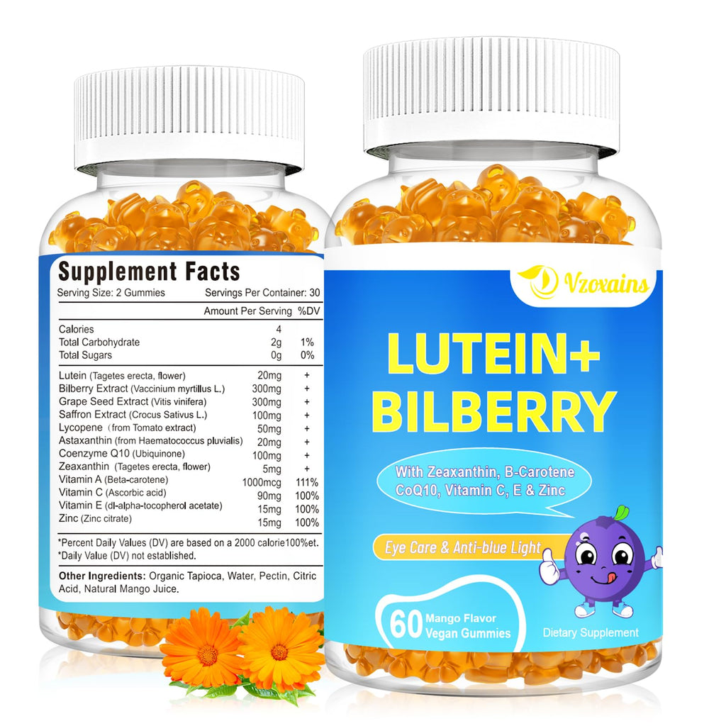 Lutein gummies for eye health