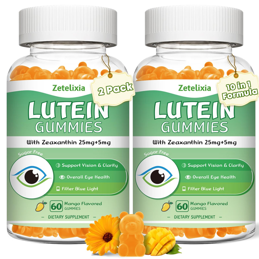 Lutein gummies for eye health