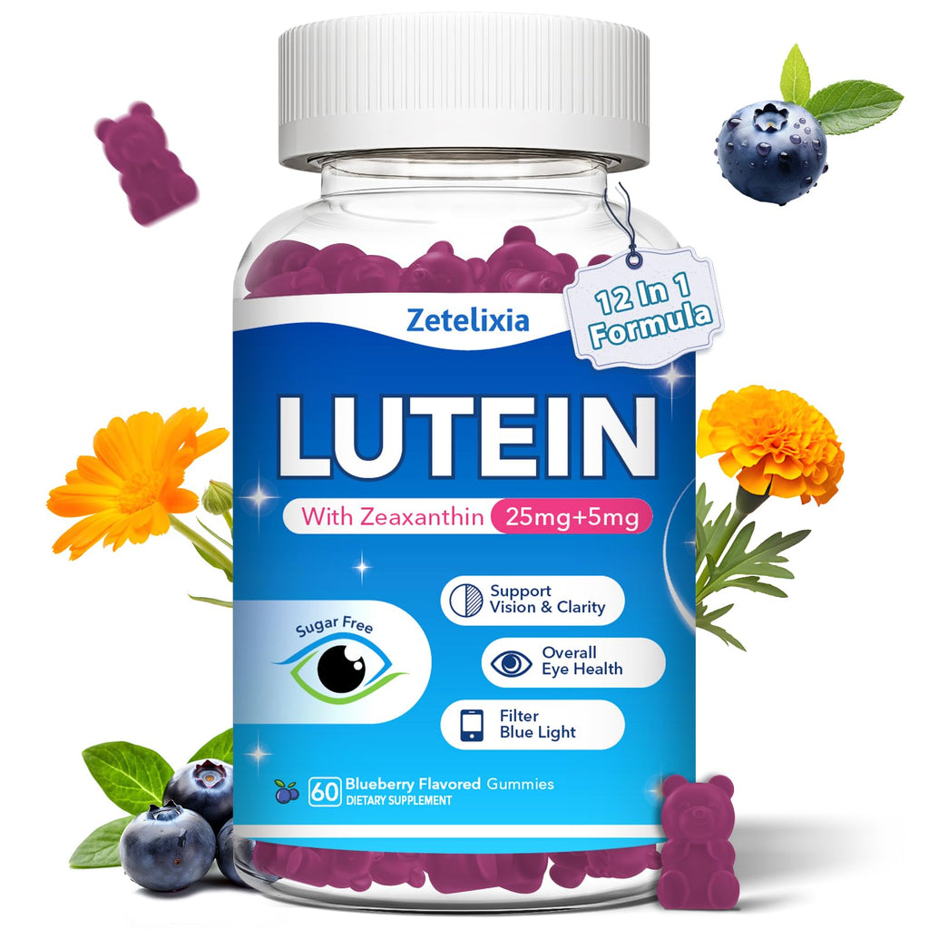 Lutein gummies for eye health