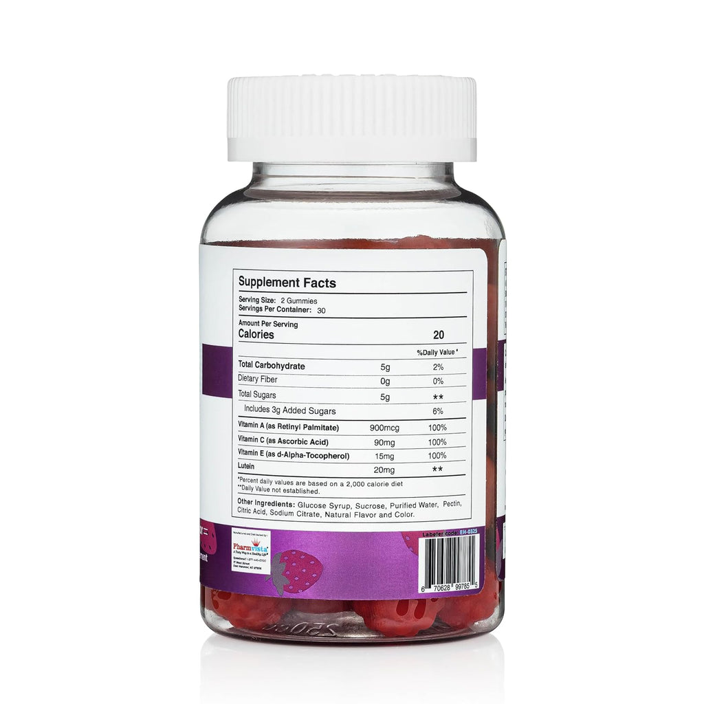 lutein gummies for eye wellness