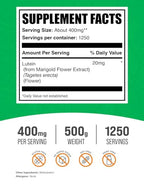 Lutein powder rich in vitamin A