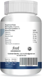 Lutein rich eye health vitamins