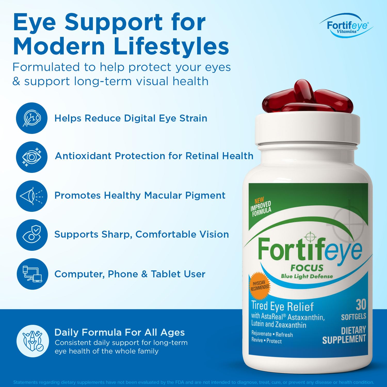lutein softgel capsules for vision