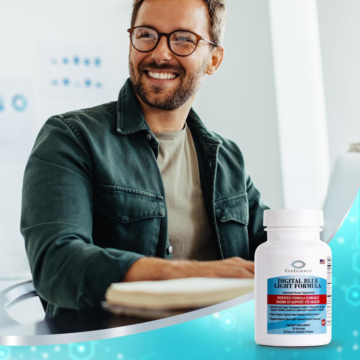 Lutein softgels for daily eye protection