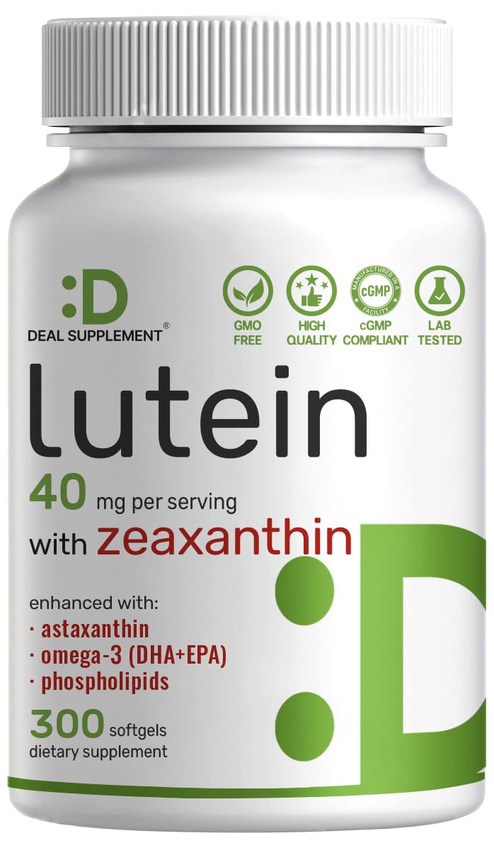 Lutein softgels for eye health