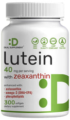 Lutein softgels for eye health