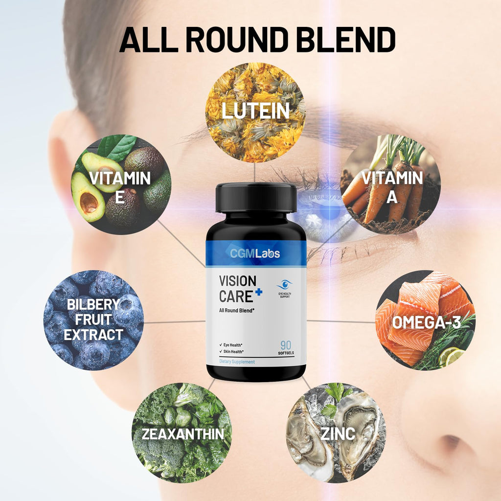 Lutein softgels for vision support