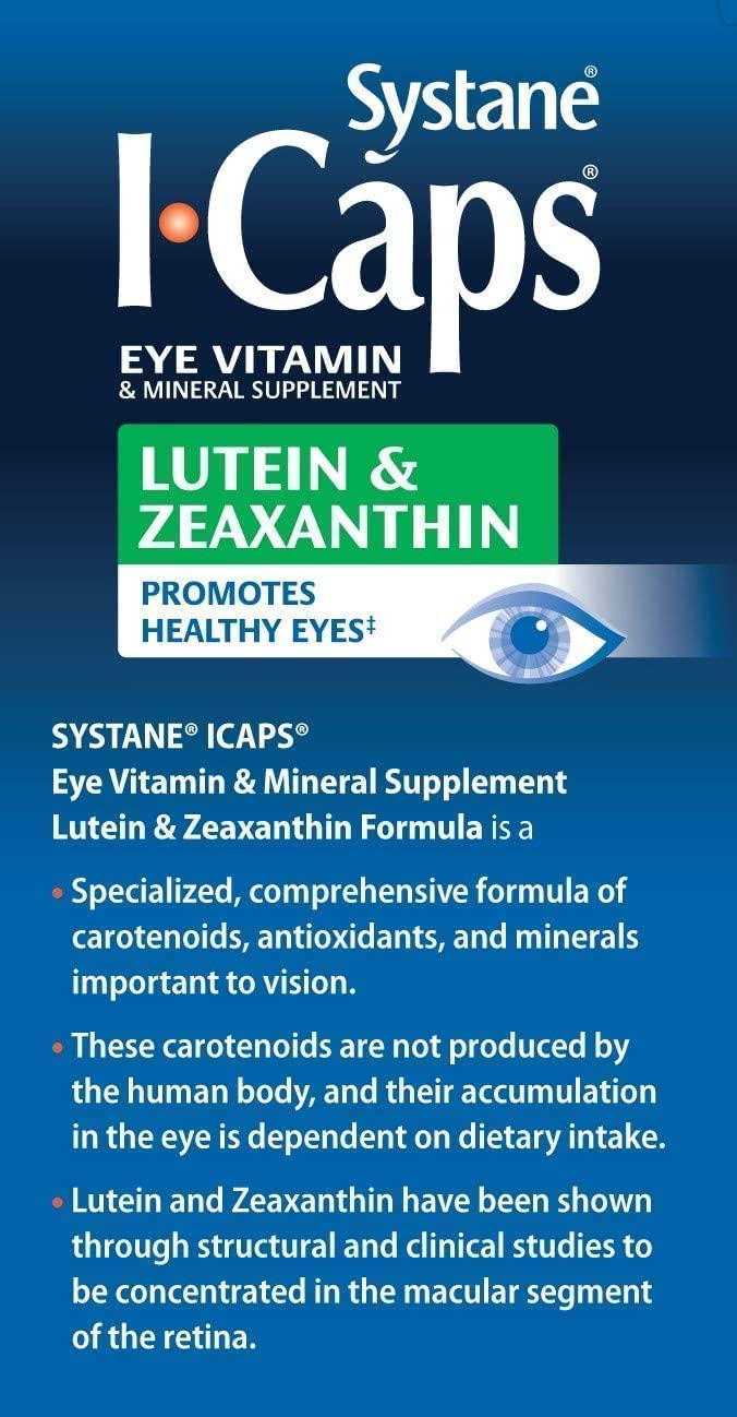lutein supplements for healthy vision