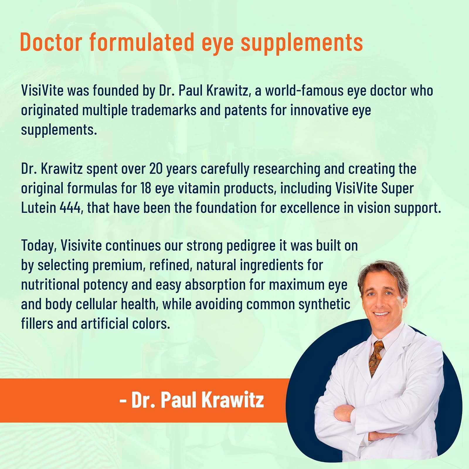 Lutein vitamins for enhanced eyesight