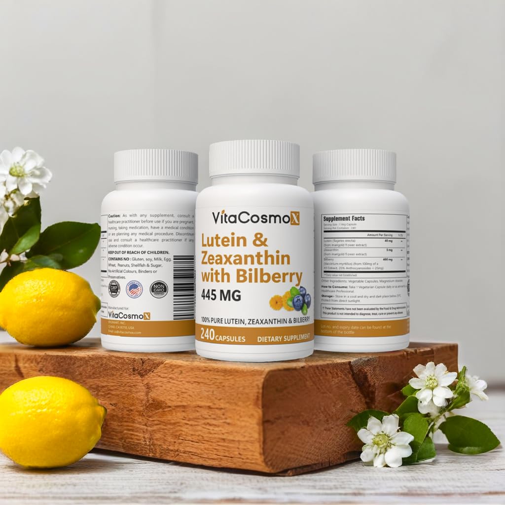 Lutein with Zeaxanthin antioxidant properties