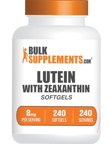 Lutein with Zeaxanthin softgels for eye health