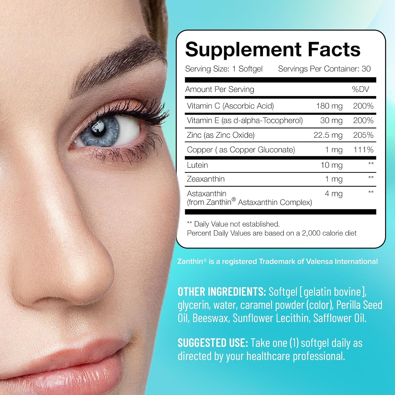 Lutein & Zeaxanthin antioxidants for vision support
