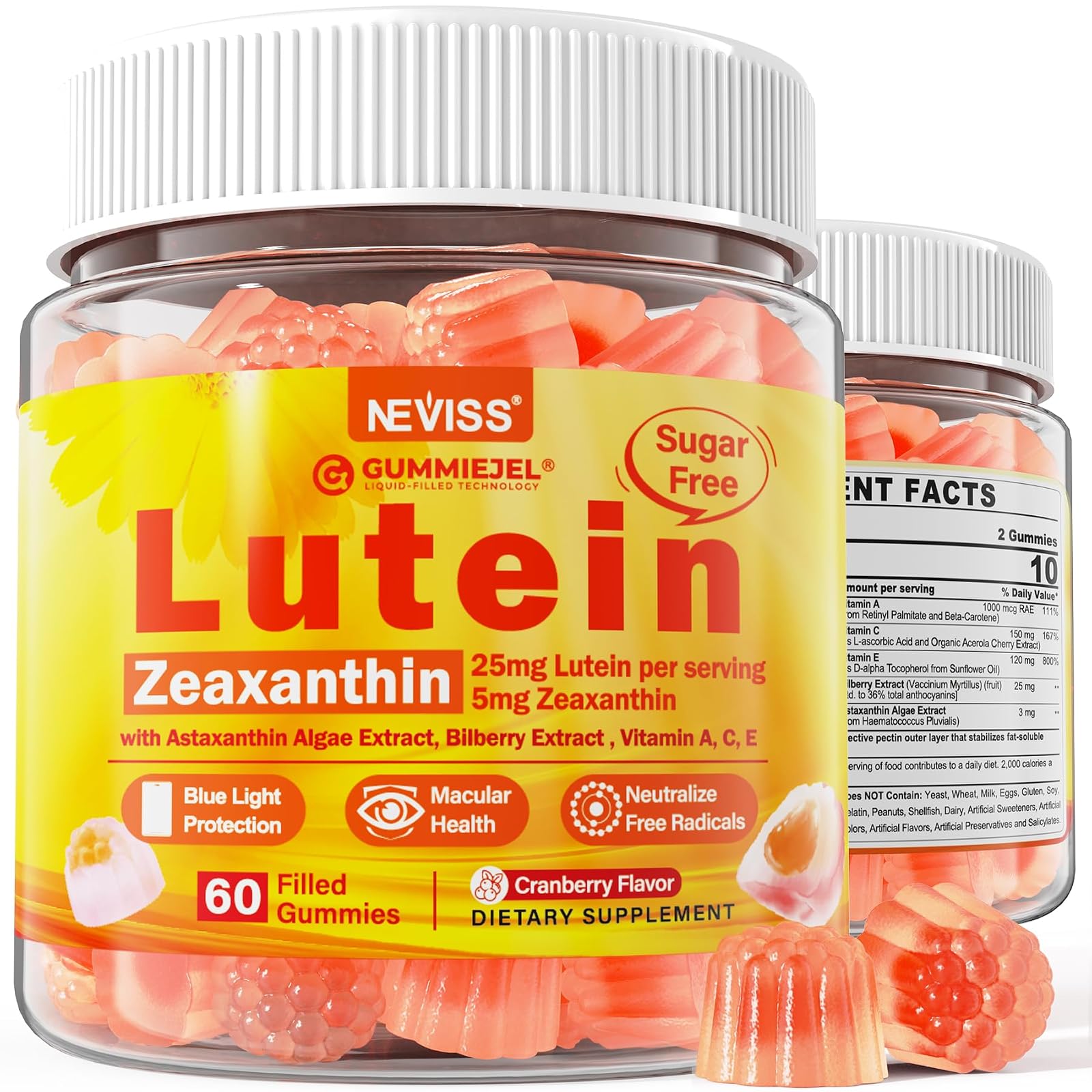 Lutein & Zeaxanthin gummies for eye health