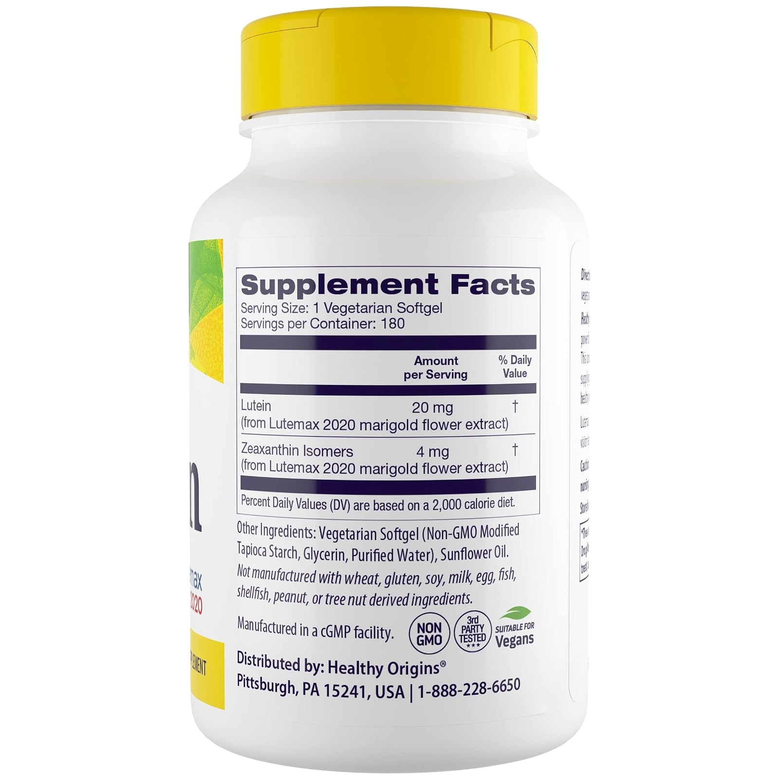 Lutemax 20 mg for vision health