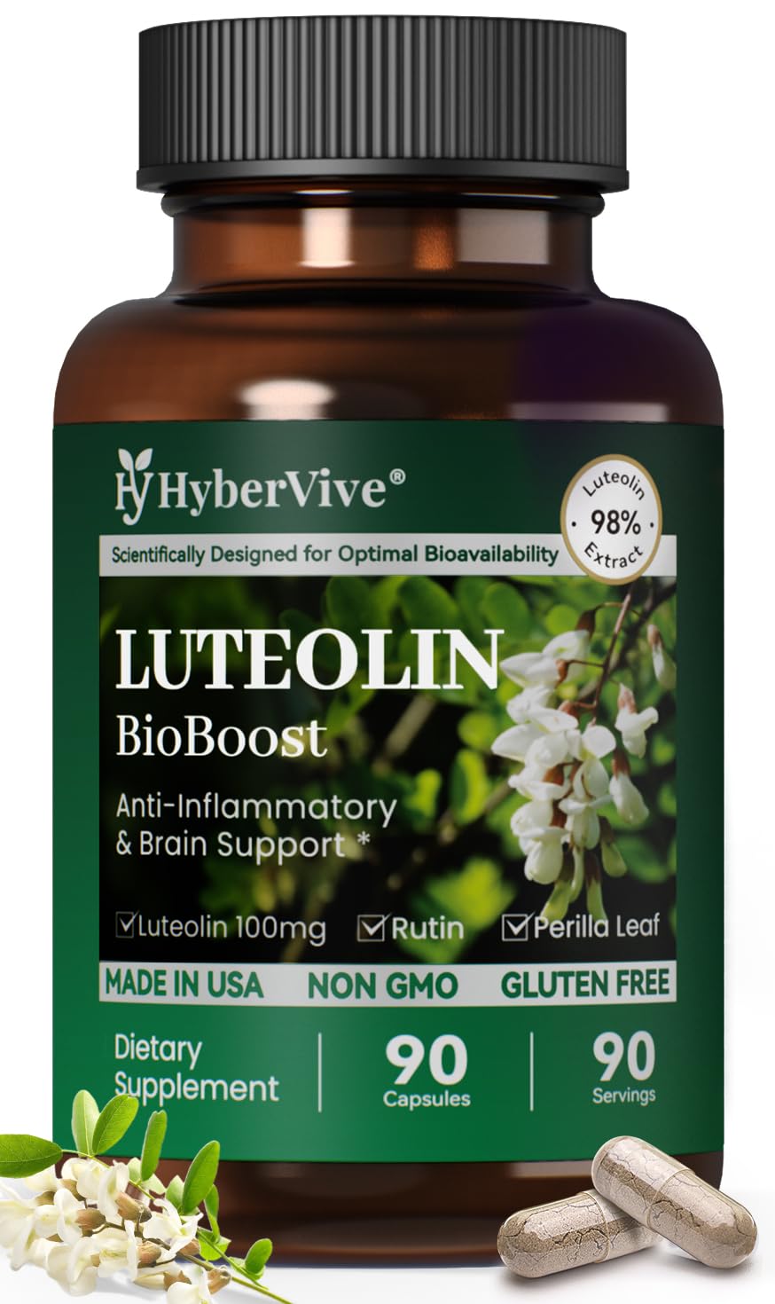Luteolin 98% extract for wellness