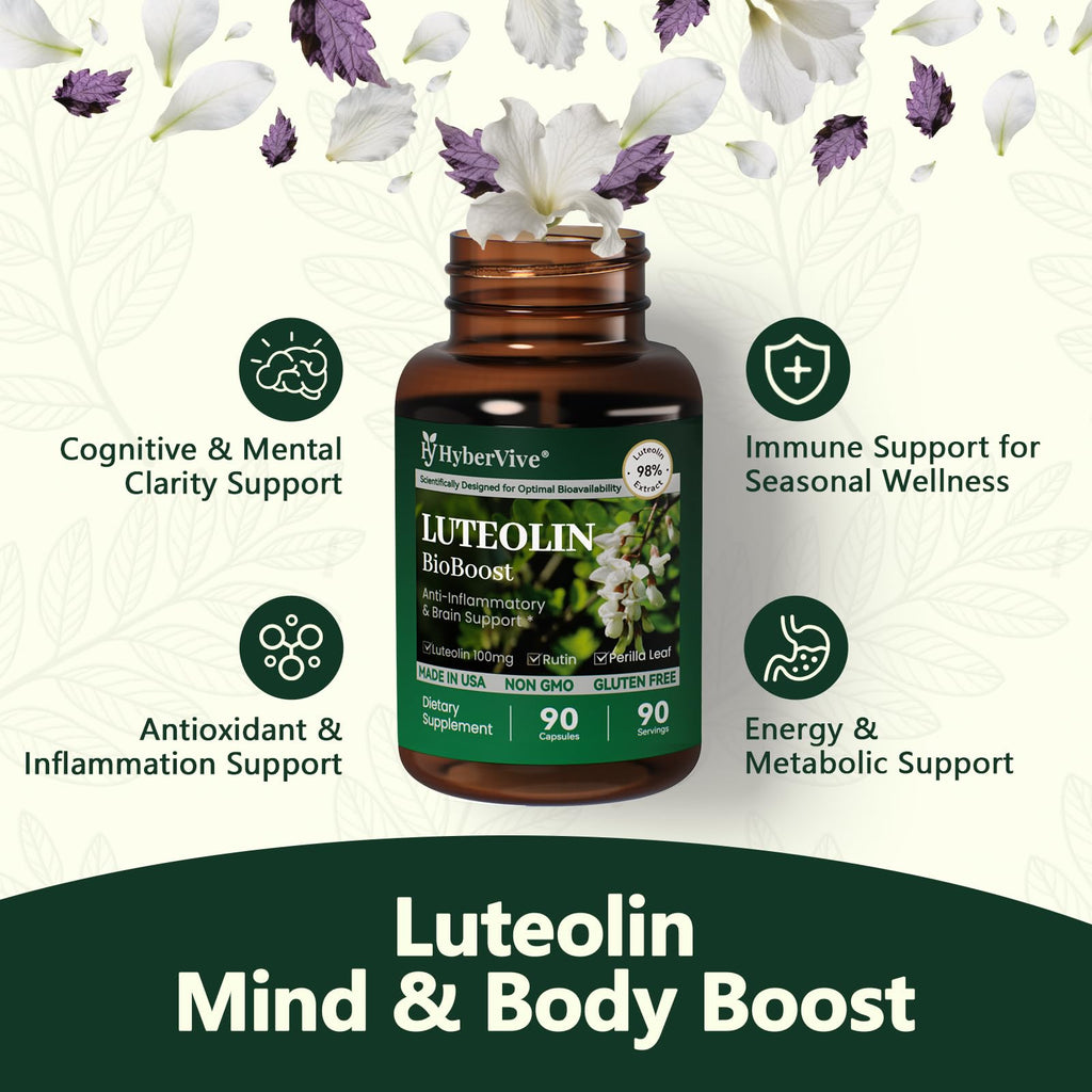 Luteolin capsules for daily health