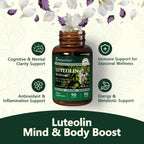 Luteolin capsules for daily health