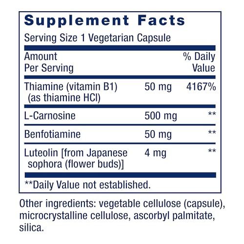 Luteolin enriched blended vitamin & mineral supplements