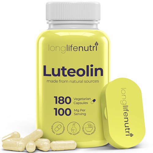 Luteolin supplement for cognitive support