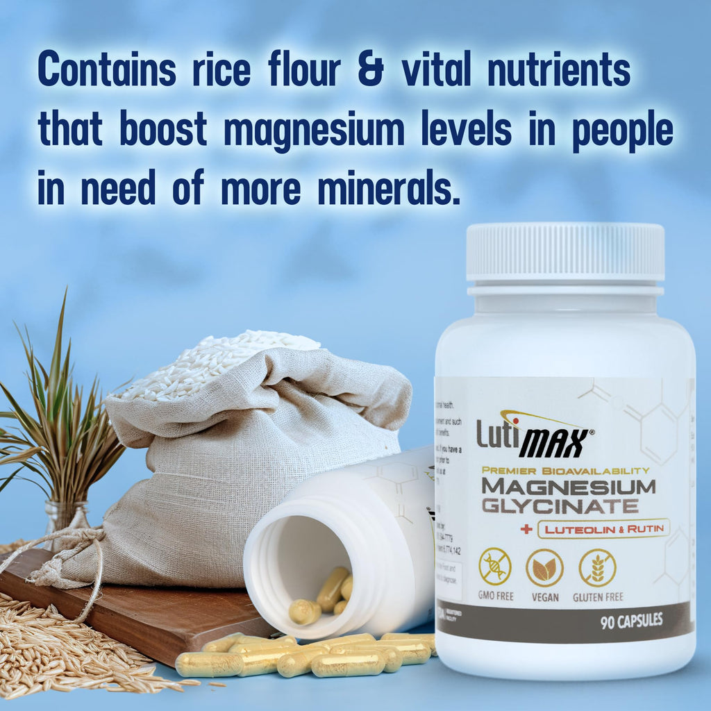 Lutimax magnesium glycinate for restful nights