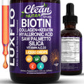 LuxFlo liquid biotin for hair growth