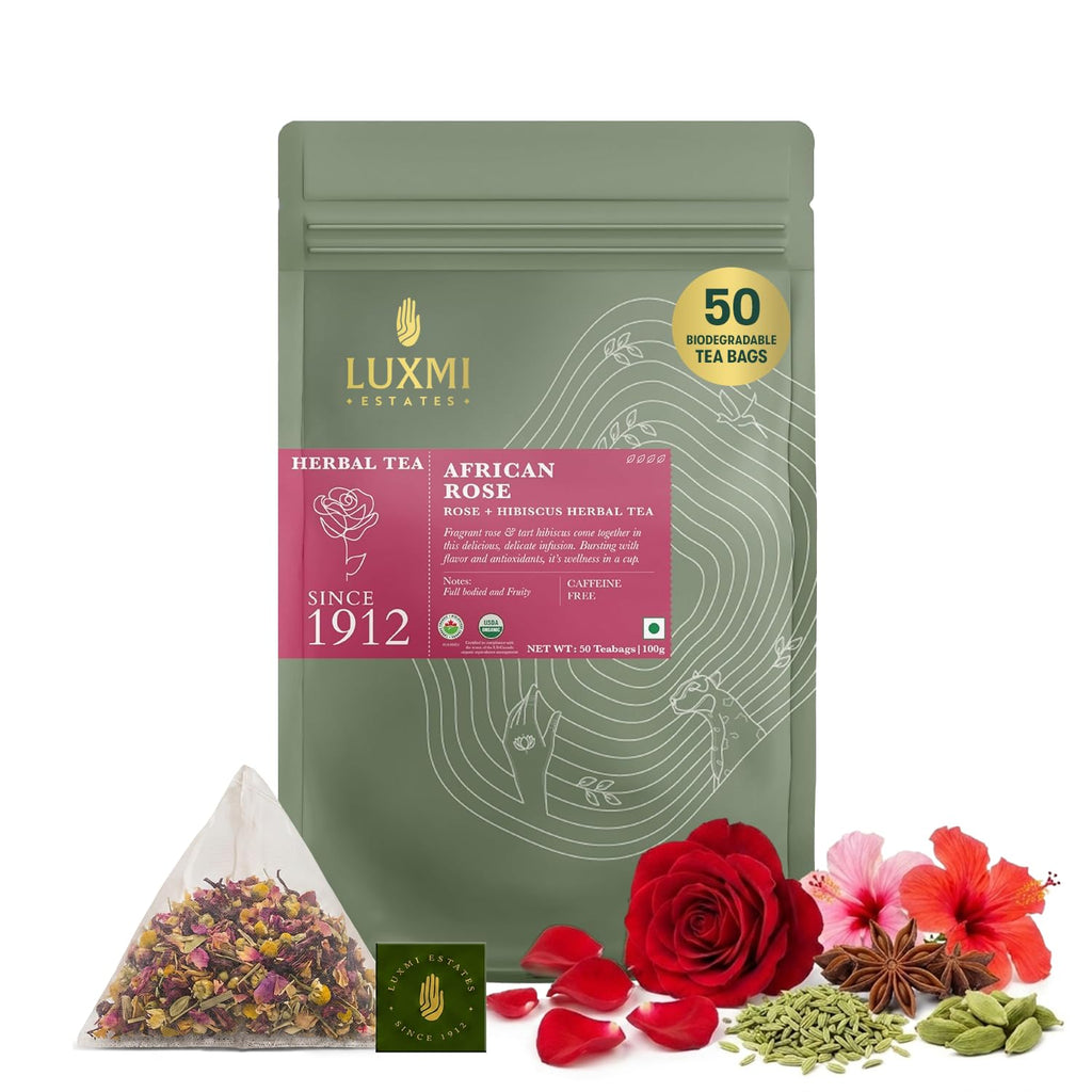 Luxmi Estates African Rose herbal tea bags