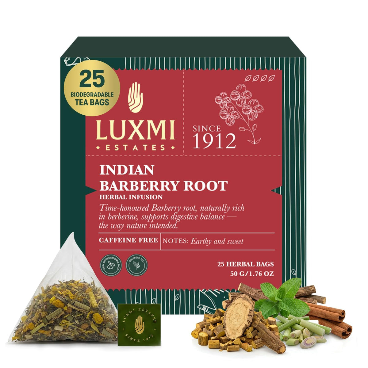 Luxmi Estates Barberry Root Tea bags