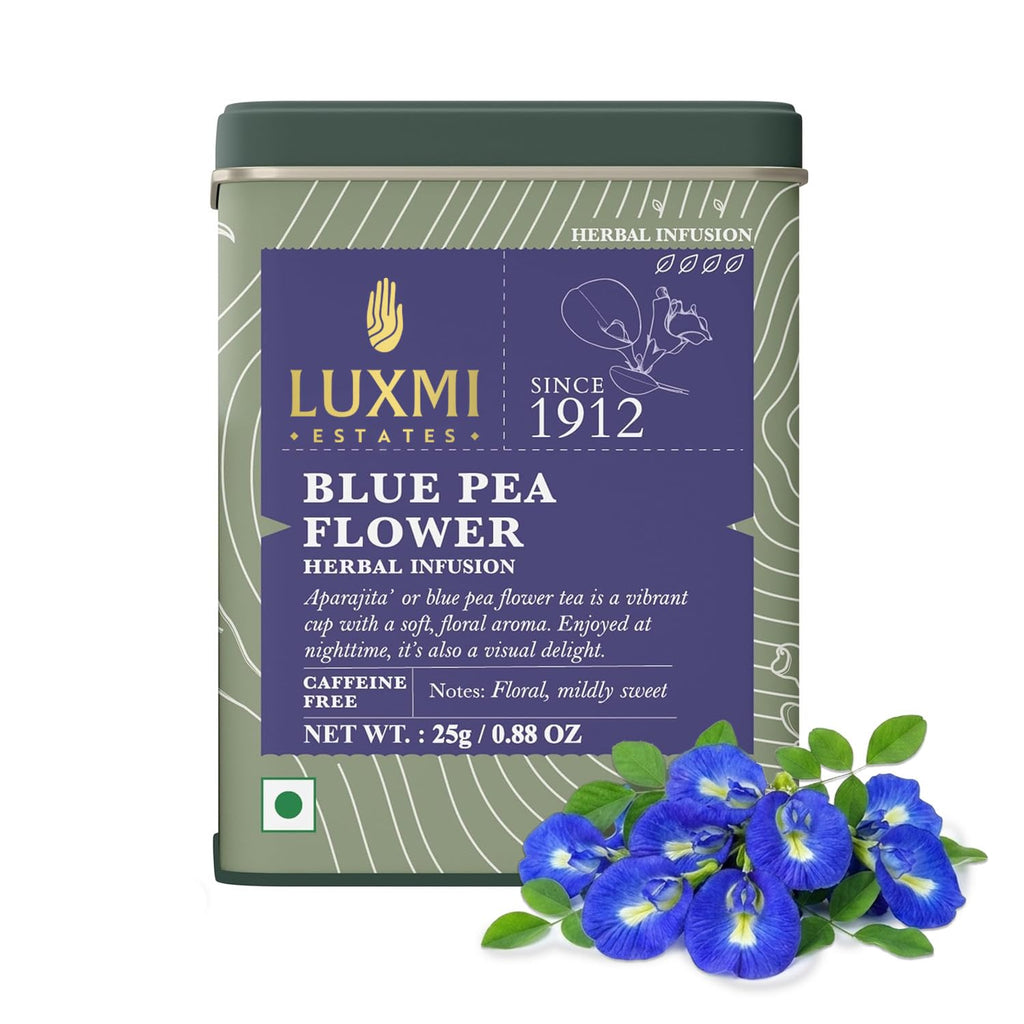 Luxmi Estates blue pea flower tea