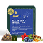 Luxmi Estates blueberry herbal tea bags