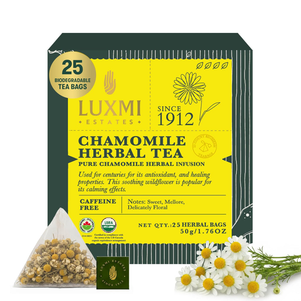 Luxmi Estates chamomile tea bags