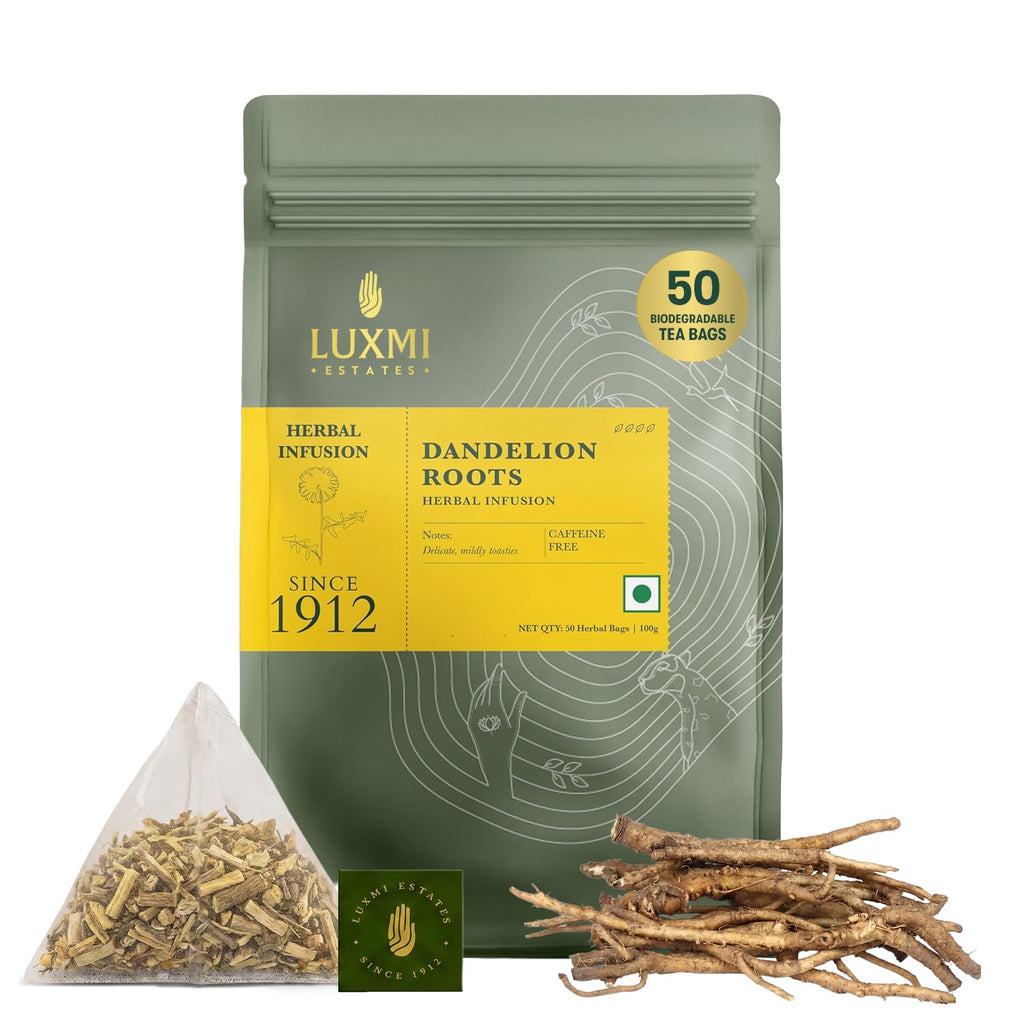 Luxmi Estates dandelion root tea bags