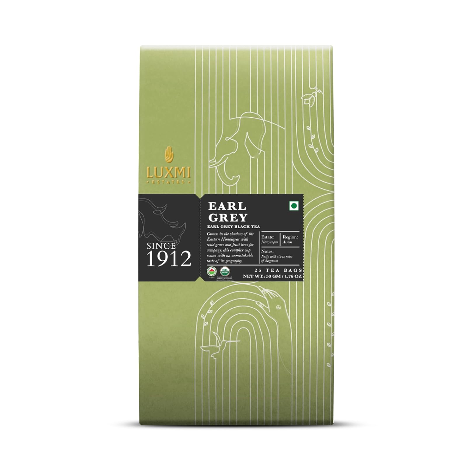 Luxmi Estates Earl Grey tea bags