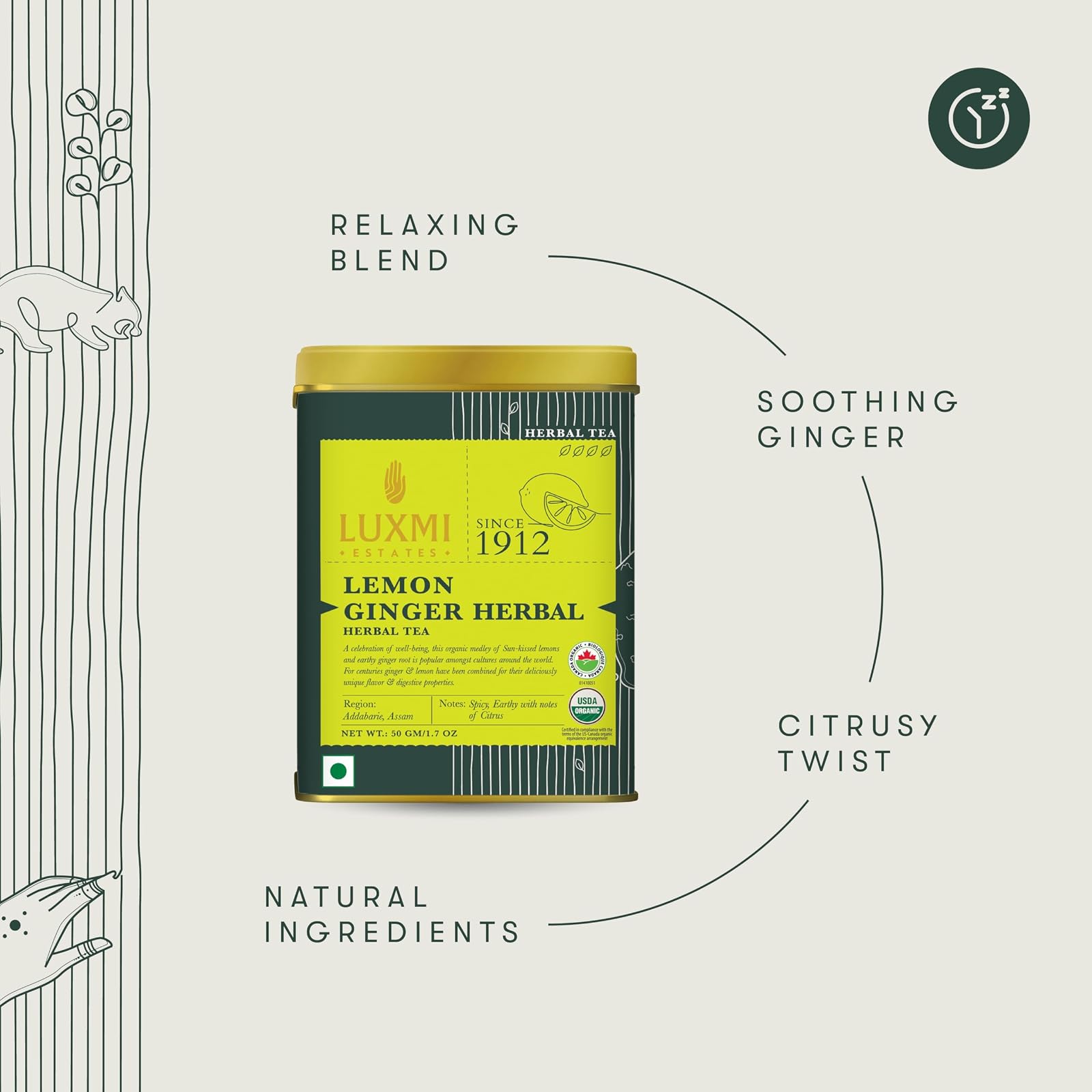 Luxmi Estates herbal detox tea