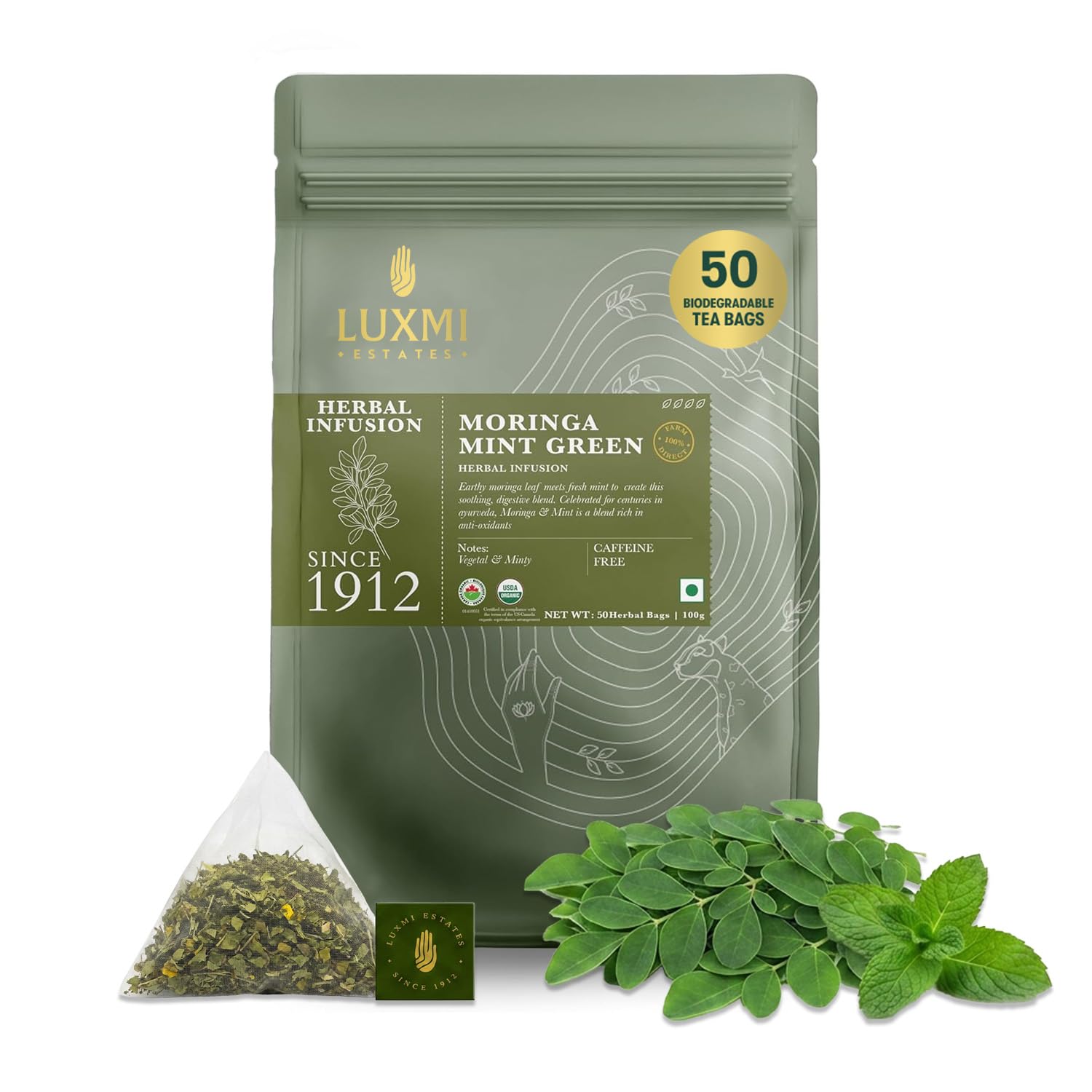 Luxmi Estates herbal tea bags