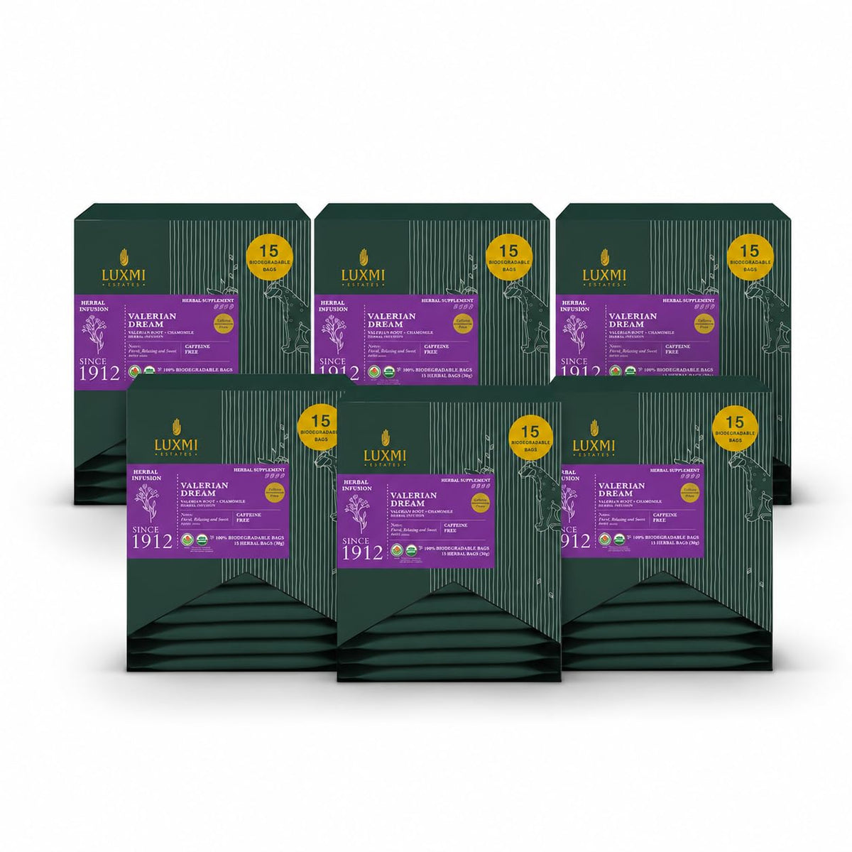 Luxmi Estates herbal tea bags