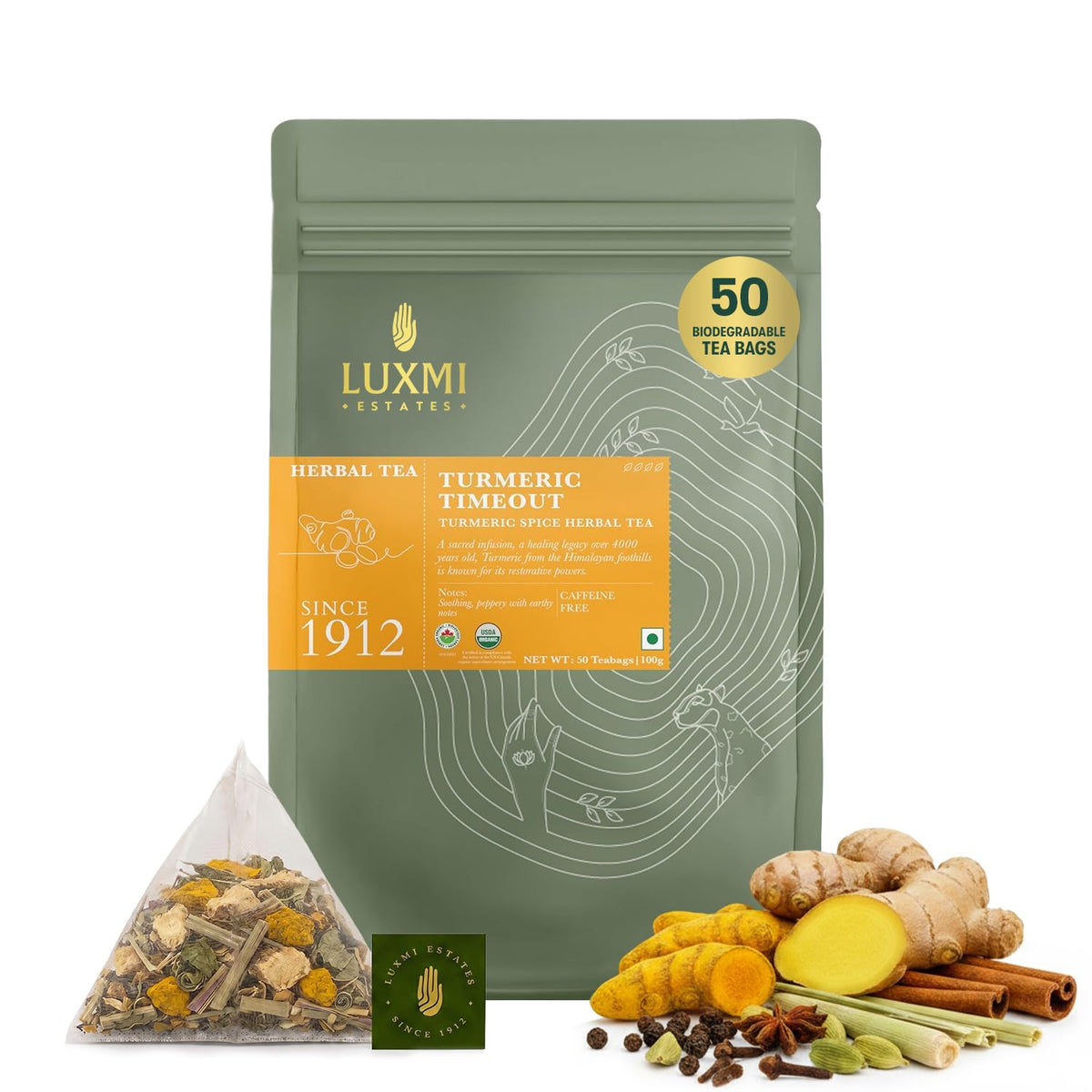 Luxmi Estates herbal tea bags