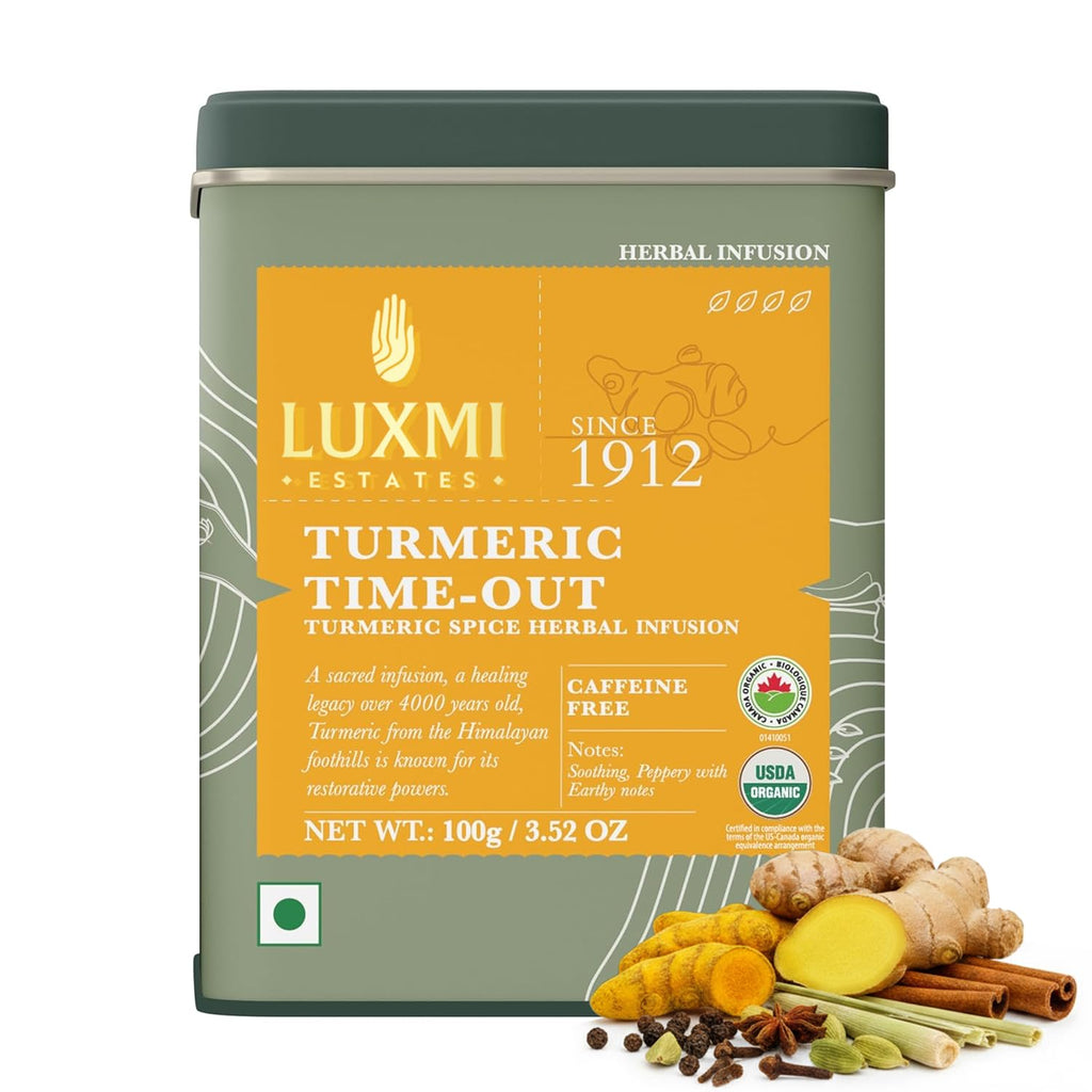 Luxmi Estates turmeric herbal tea